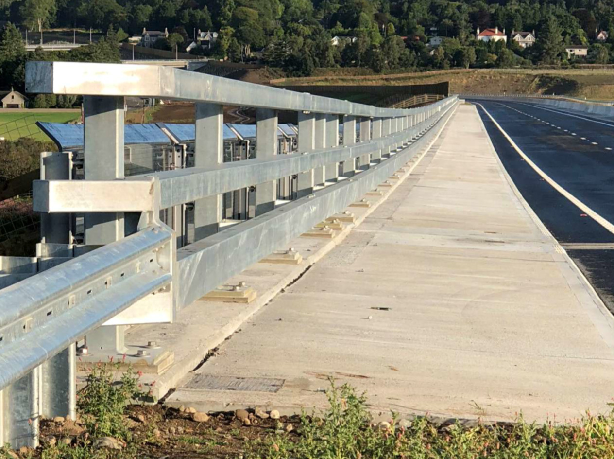 VGSH 4000 ultimate protection bridge parapet for rail overbridges